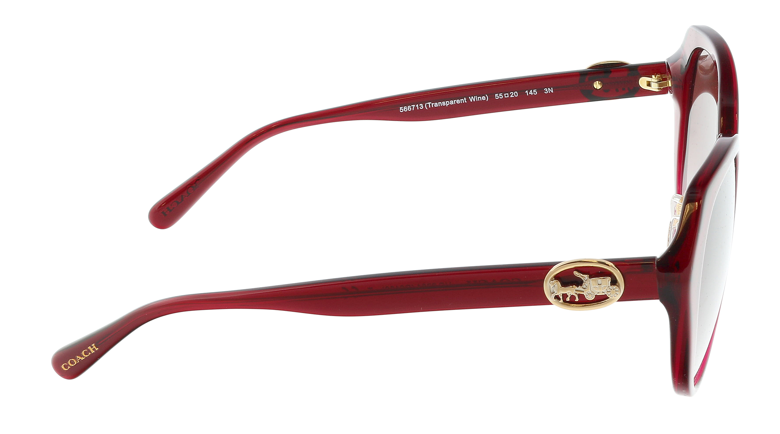 COACH+HC8331+C6189+566713+WINE+SUNGLASSES+AUTHENTIC+FRAMES+55MM+W ...